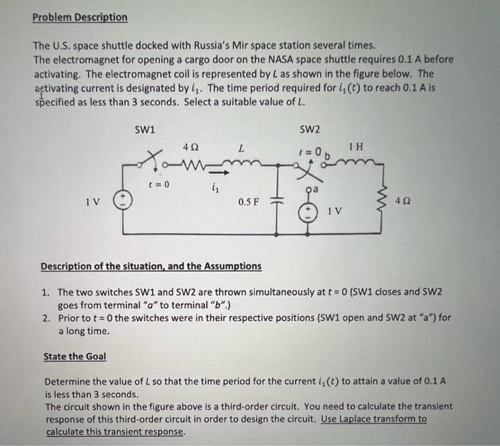 Solved I need the PSPICE AND MATLAB please. The i(t)=0.1 A | Chegg.com