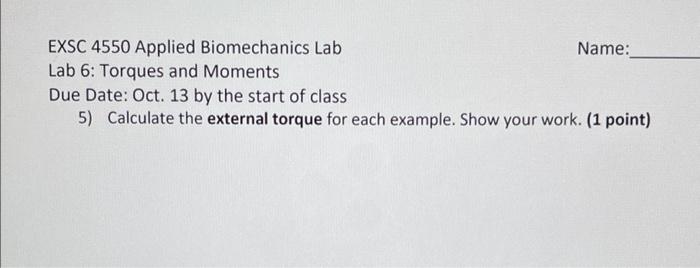 Solved Part 2: FORCE, MOMENT ARM, AND TORQUE (5 points) | Chegg.com