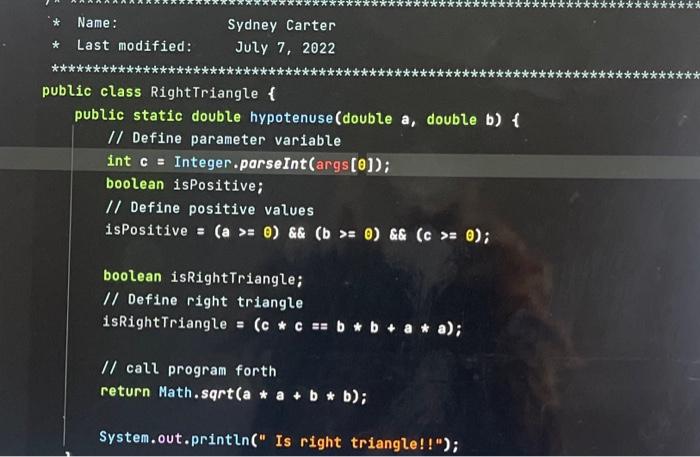 Solved 2 Integers And Booleans Write A Program Right 