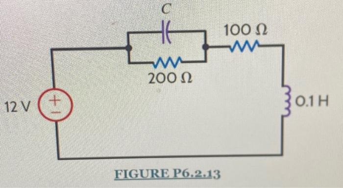 Solved Find the value of C if the energy stored in the | Chegg.com
