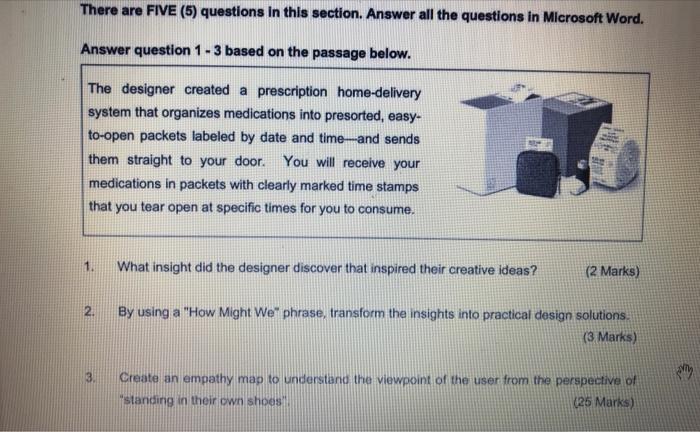 (60 MARKS) There are FIVE (5) questions in this | Chegg.com