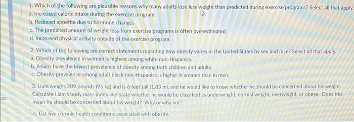 Solved 1. Which of the following are plausible reasons why | Chegg.com