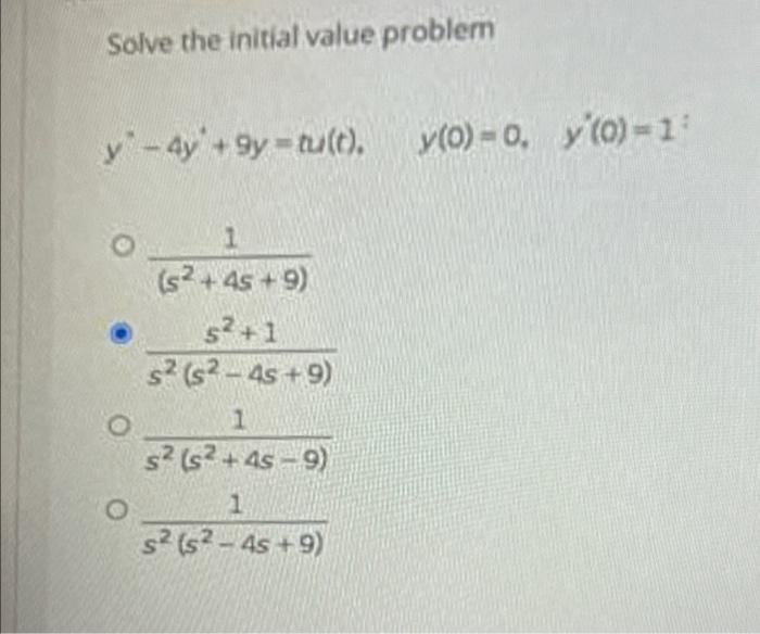 Solved Question When the unit step response of a unity | Chegg.com