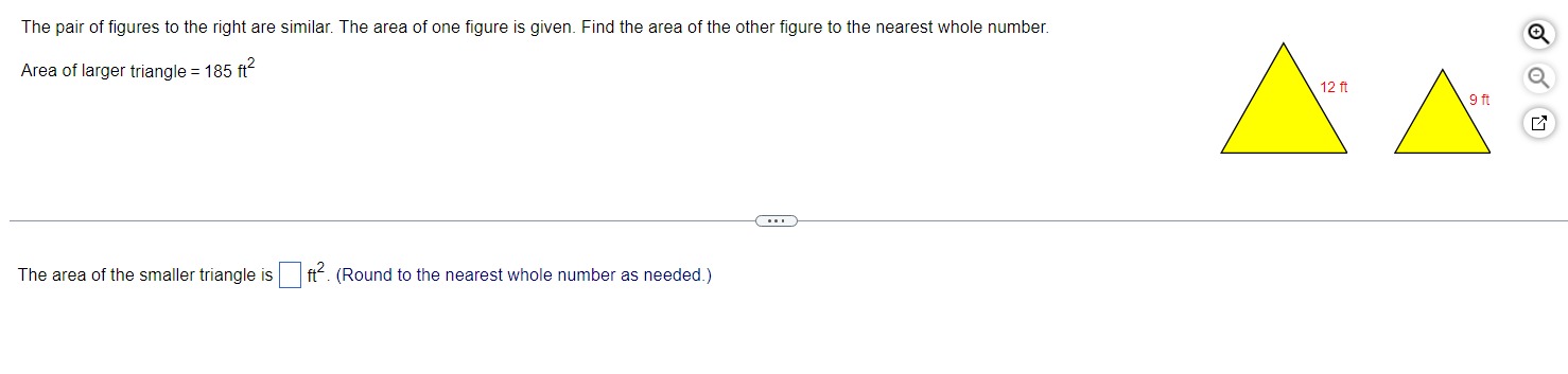 Solved The pair of figures to the right are similar. The | Chegg.com