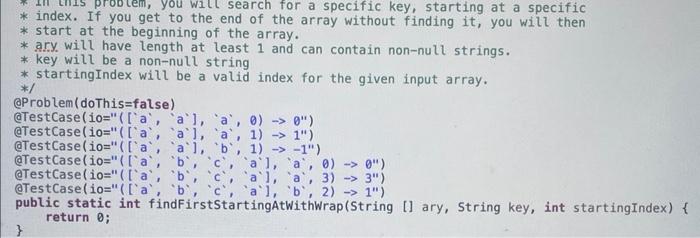 Solved * index. If voum, you wall search for a specific key, | Chegg.com