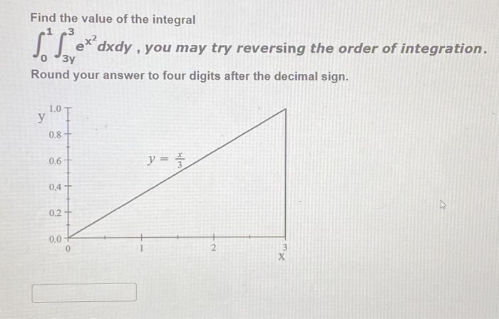 Solved Find the value of the integral \\( \\int_{0}^{1} | Chegg.com