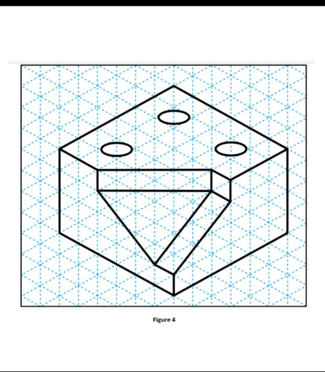Solved In the assignment, for orthographic drawing | Chegg.com