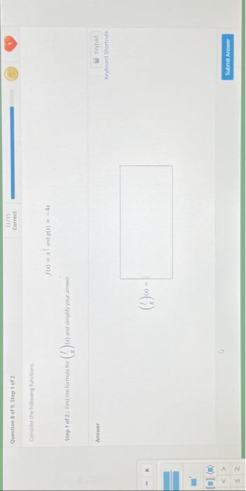 Solved solve for g/f also | Chegg.com