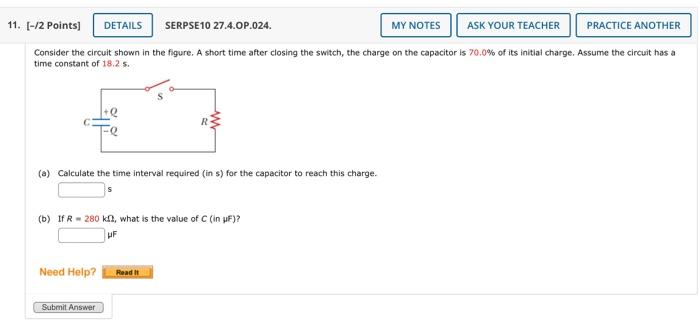Solved Consider the circuit shown in the figure. A short | Chegg.com
