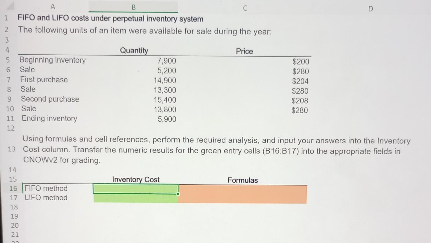 Solved FIFO and LIFO costs under perpetual inventory system | Chegg.com
