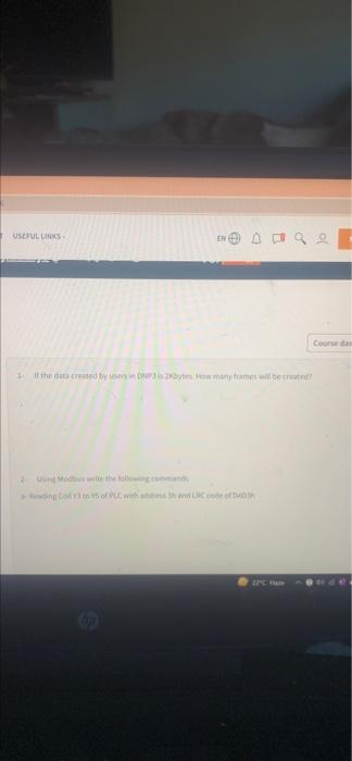 6 T USEFUL LINKS T EN O If the data created by users | Chegg.com