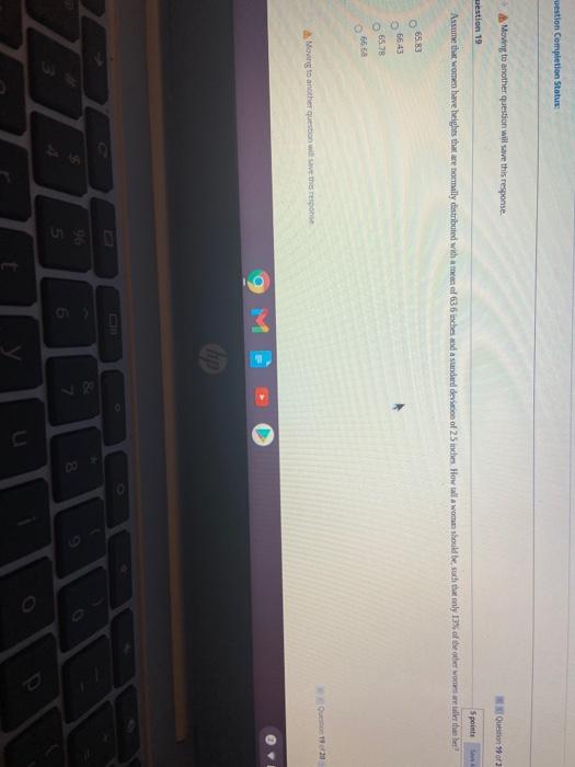 Solved uestion Completion Status Moving to another question | Chegg.com
