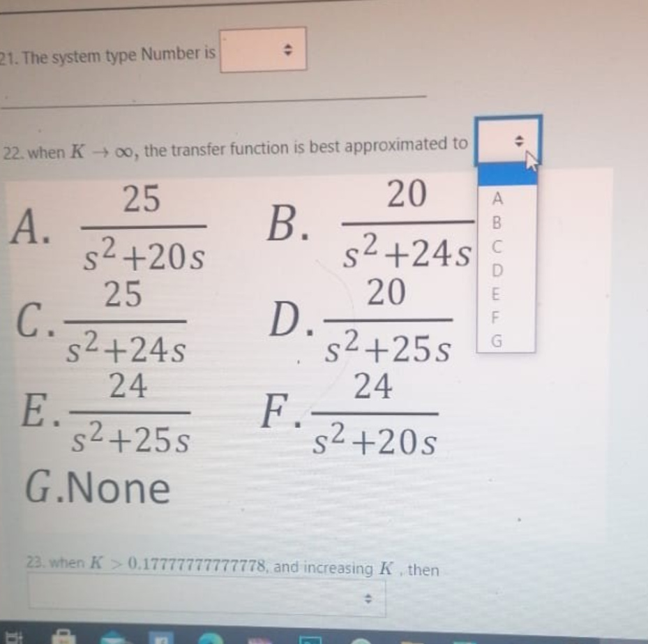 Solved Suppose the transfer function of a closed loop | Chegg.com