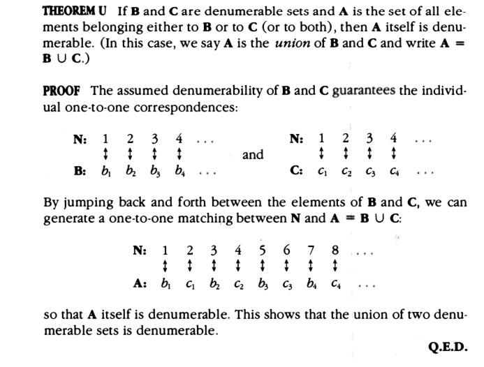 Solved and prove that the prime numbers are denumerable | Chegg.com