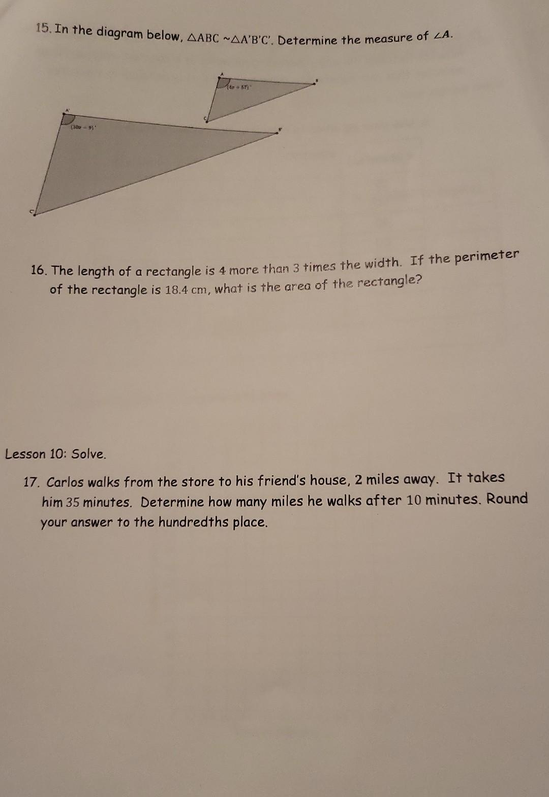 Solved Lesson 1: Write each of the following statements | Chegg.com