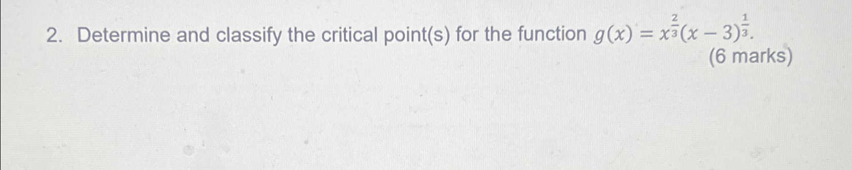 Solved Determine and classify the critical point(s) ﻿for the | Chegg.com