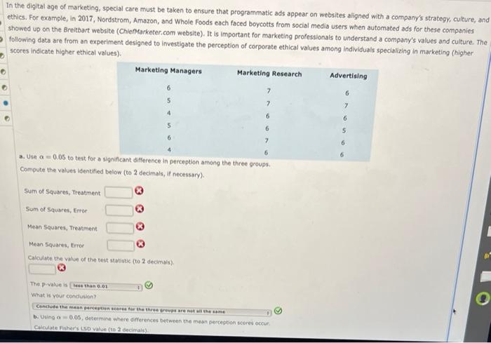 Solved In the digital age of marketing, special care must be | Chegg.com