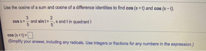 Solved Write the function in terms of the cofunction of a | Chegg.com