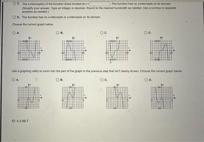 Solved Use a graphing utility together with analytical | Chegg.com