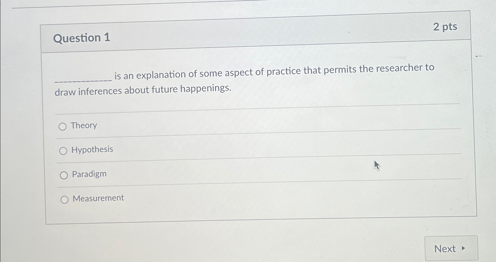 Solved Question 12 ﻿ptsis an explanation of some aspect of | Chegg.com