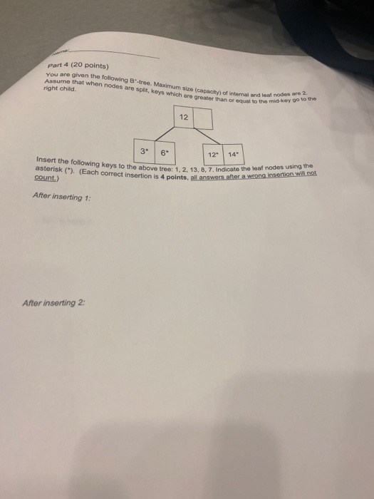 Solved Part 4 (20 points) You are given the following | Chegg.com