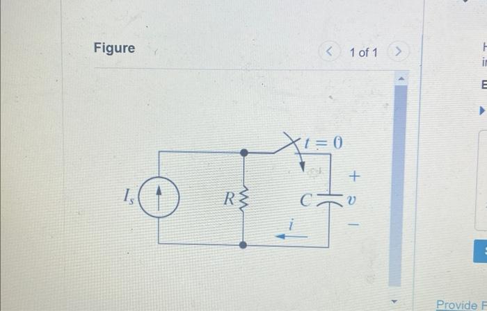 Solved Figure 1 of 1The current and-voltage at the terminals | Chegg.com