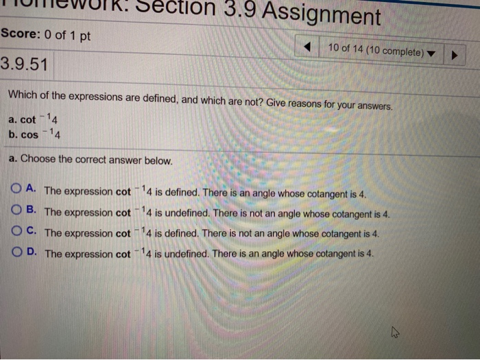 Solved Homework Section 3 9 Assignment Score 0 Of 1 Pt 11