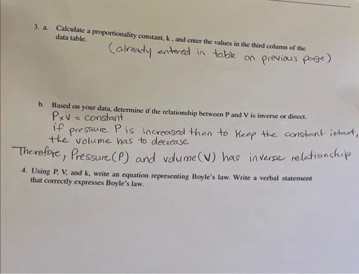 Solved Processing the Data 1. With the best-fit curve still | Chegg.com