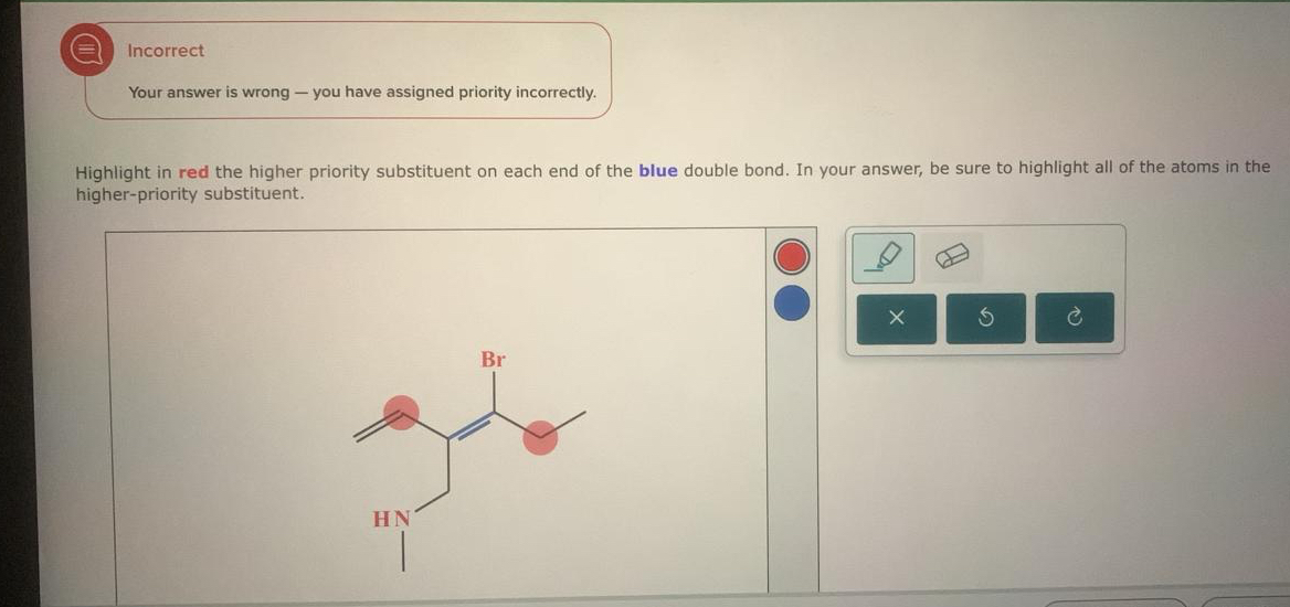 Solved IncorrectYour answer is wrong - ﻿you have assigned | Chegg.com