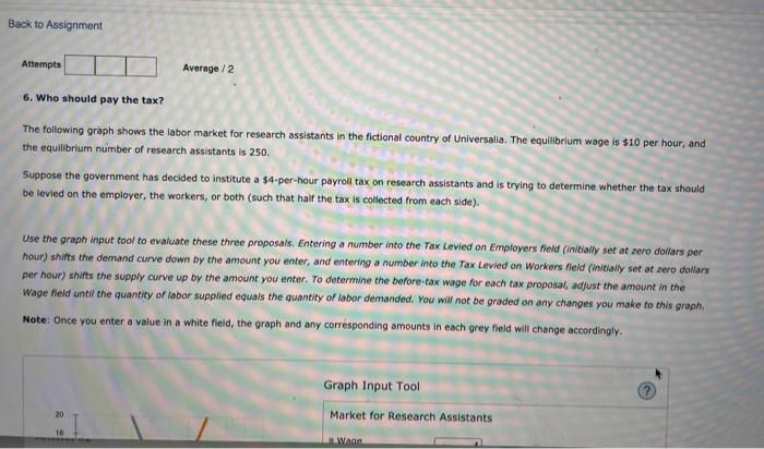 Solved Back to Assignment Attempts Average/2 6. Who should | Chegg.com