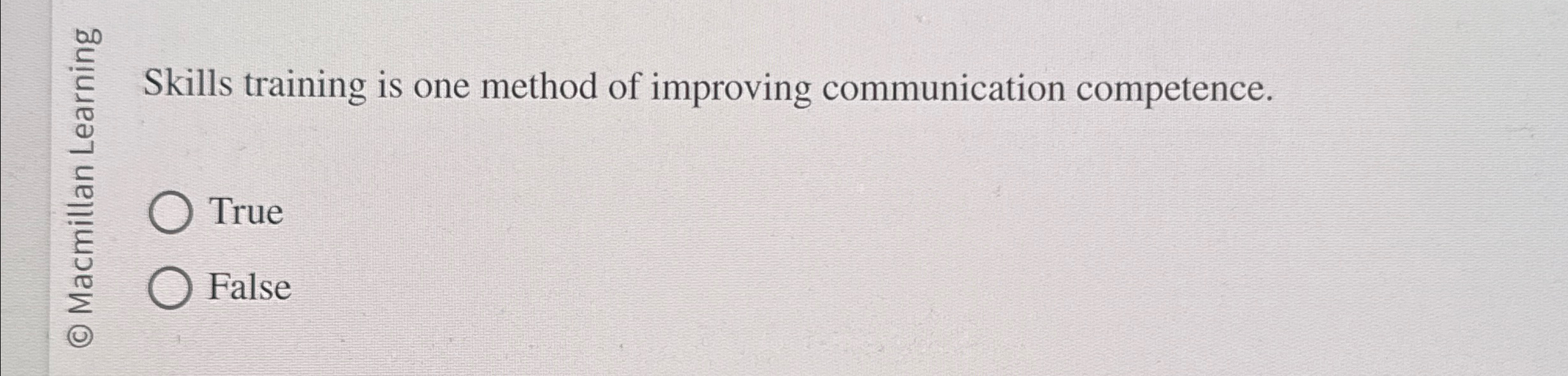 Solved Skills training is one method of improving | Chegg.com