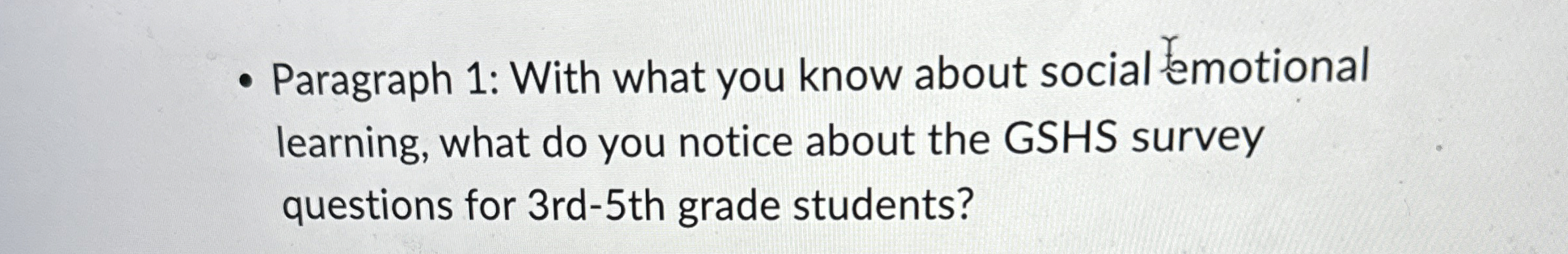 Solved Paragraph 1: With what you know about social | Chegg.com