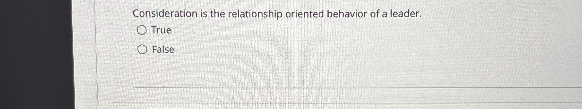 Solved Consideration is the relationship oriented behavior | Chegg.com
