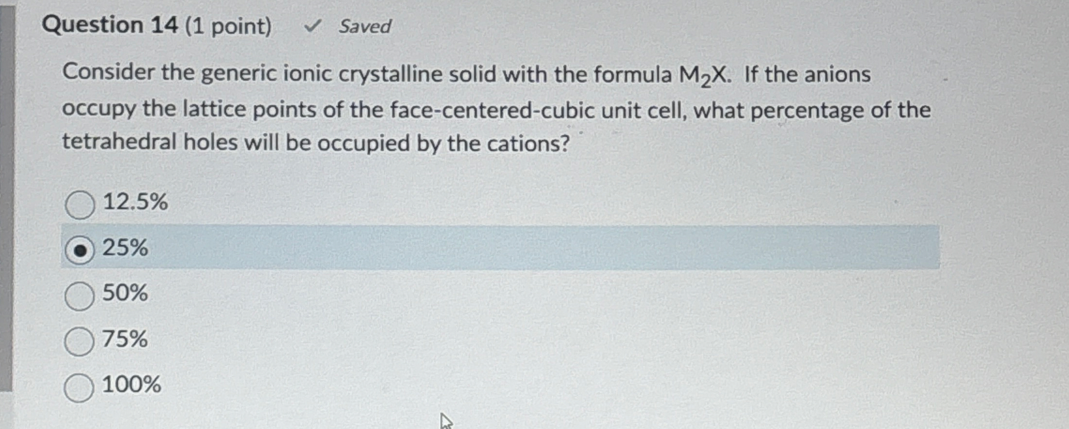 Solved Question 14 (1 ﻿point) ﻿SavedConsider the generic | Chegg.com