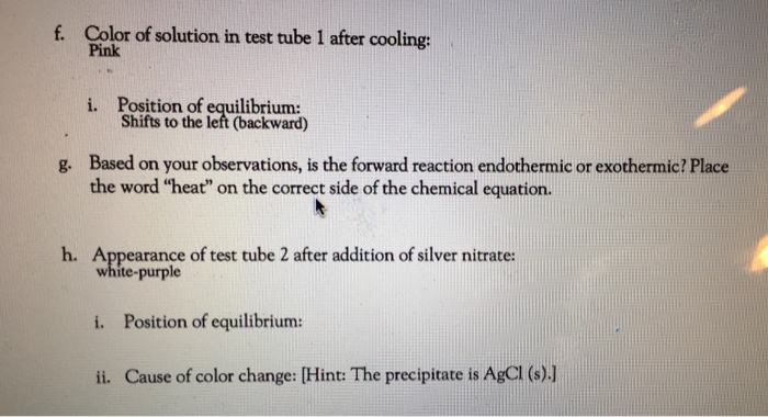 Solved a. Balanced chemical equation: [Co(H20)6]^+2 + 4CINI | Chegg.com