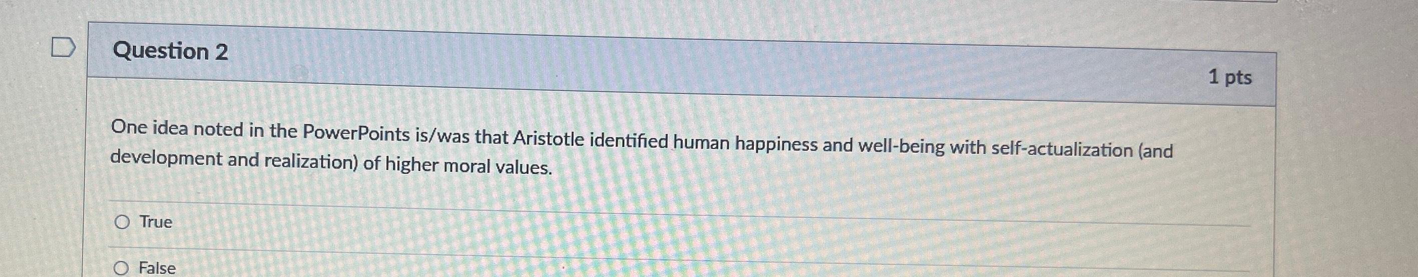 Solved Question 21 ﻿ptsOne idea noted in the PowerPoints | Chegg.com