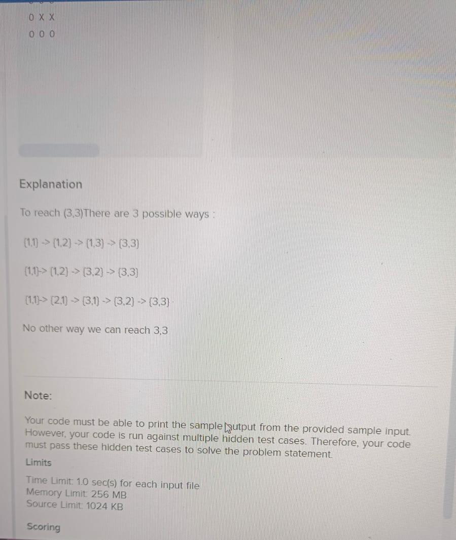 Solved ГicTacToe Maze You are given a maze of N rows and M | Chegg.com