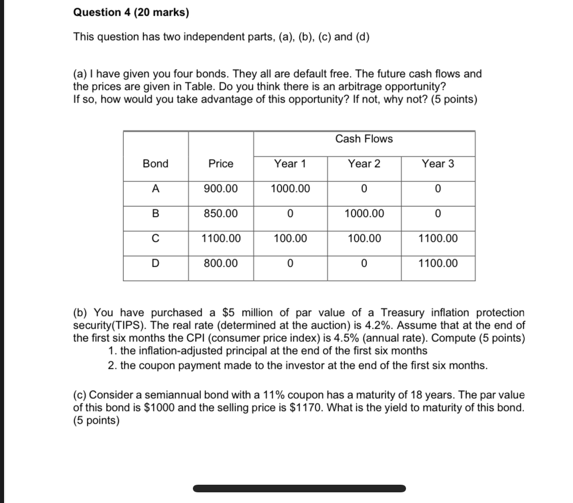 Question 4 (20 marks)This question has two | Chegg.com Question 4 (20 marks)This question has two | Chegg.com