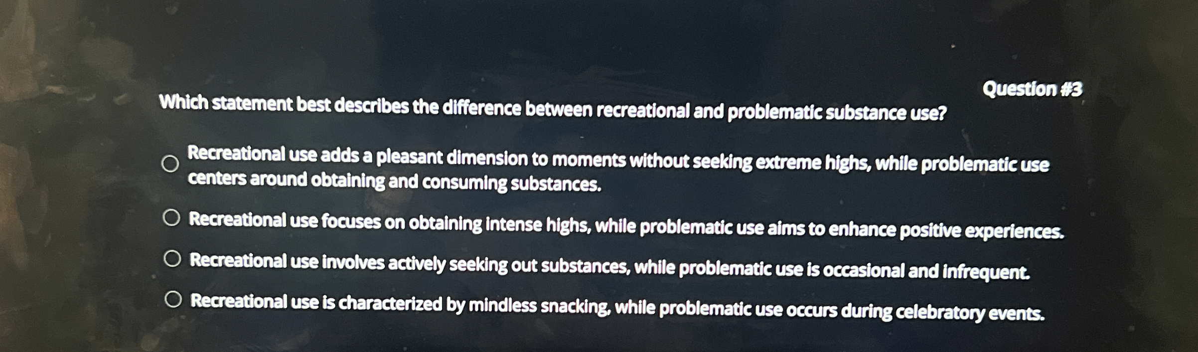 Solved Which statement best describes the difference between | Chegg.com