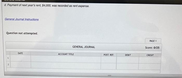 The following are independent errors made by a | Chegg.com