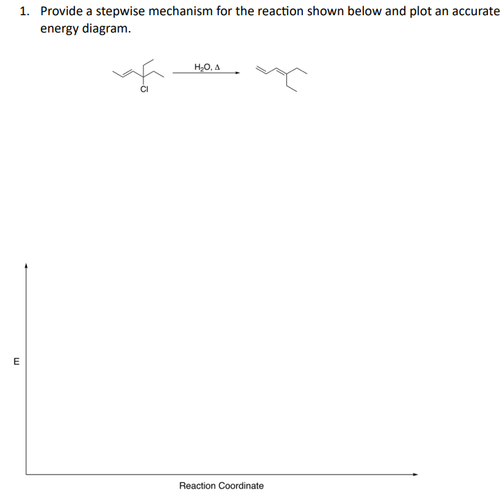 Solved Provide a stepwise mechanism for the reaction shown | Chegg.com