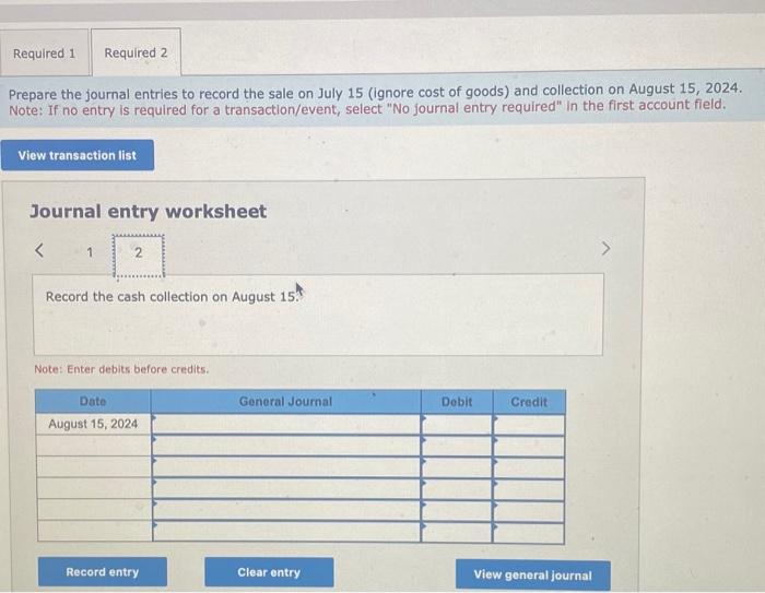Solved Prepare the journal entries to record the sale on | Chegg.com