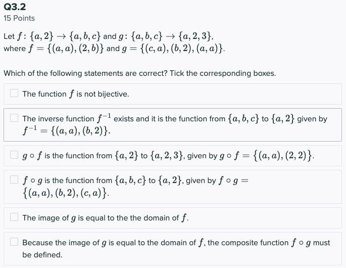 Solved Let f:Z→R be a function, given by f(x)=−(x3). Which | Chegg.com