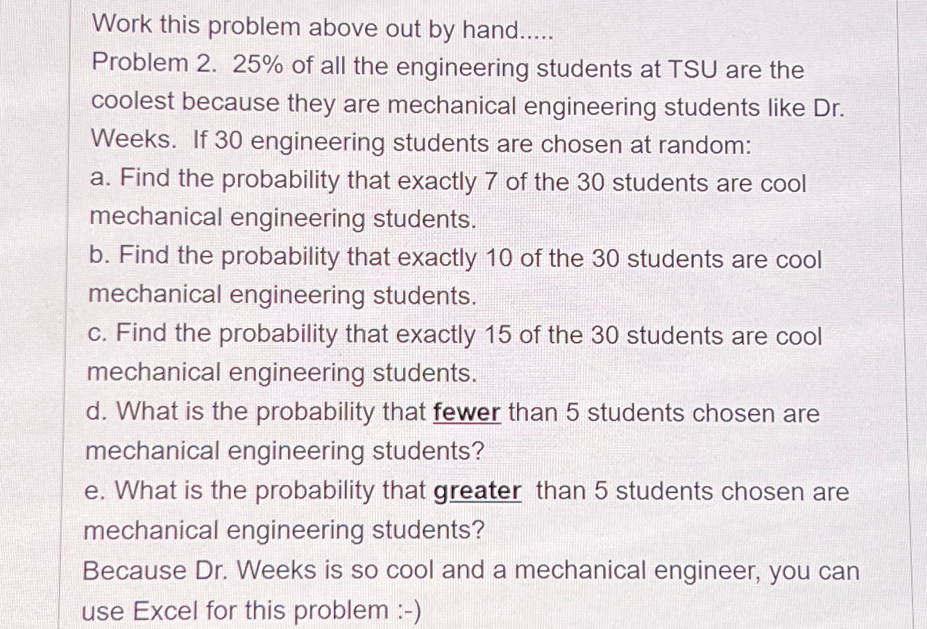 Solved Work this problem above out by hand.....Problem | Chegg.com