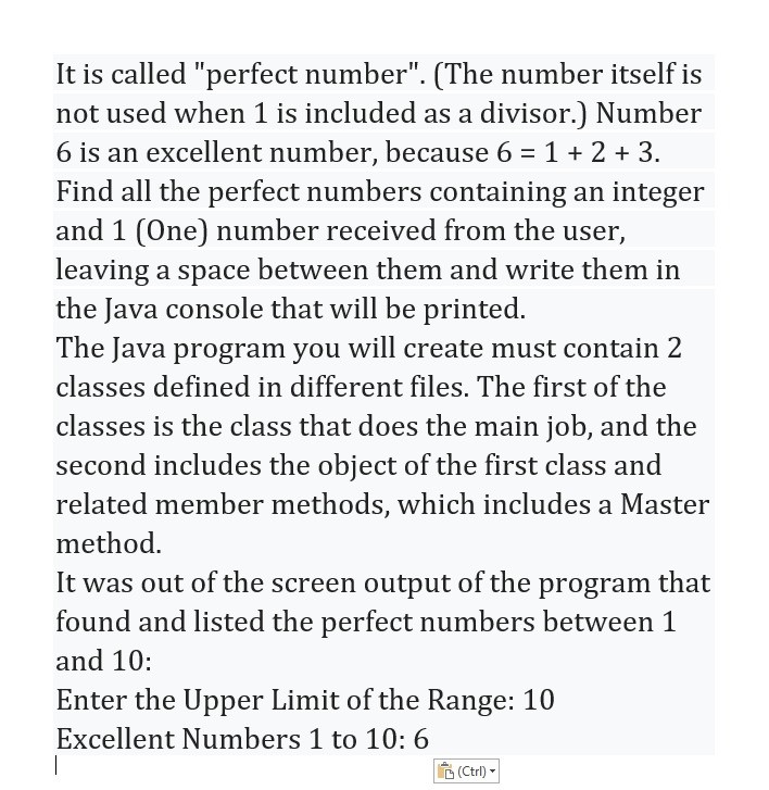 Solved It Is Called Perfect Number The Number Itself Is
