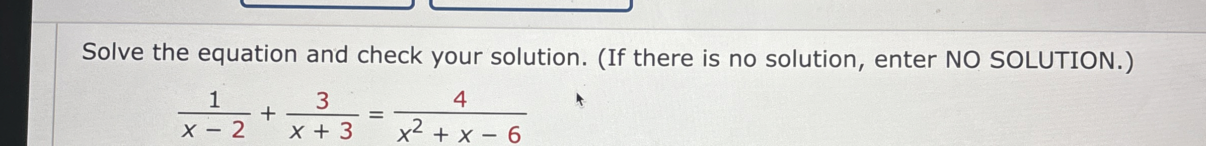 Solved Solve the equation and check your solution. (If there | Chegg.com