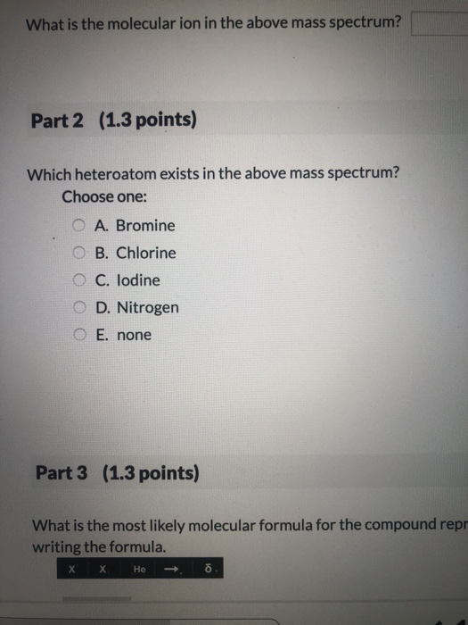 Solved Answer the following questions based on the mass | Chegg.com