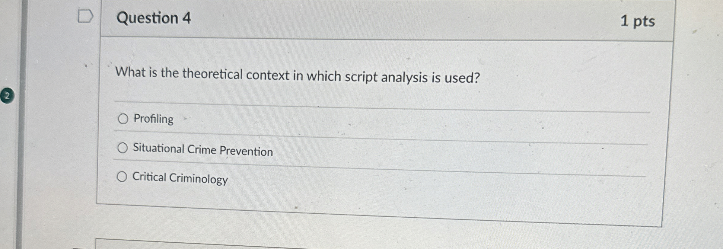 Solved Question 4What is the theoretical context in which | Chegg.com