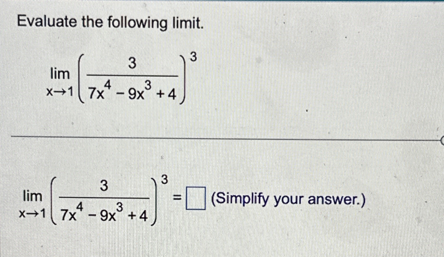 Solved Evaluate the following | Chegg.com