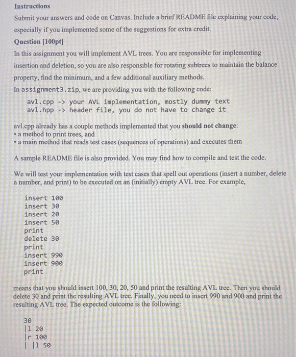 Solved Instructions Submit your answers and code on Canvas. | Chegg.com